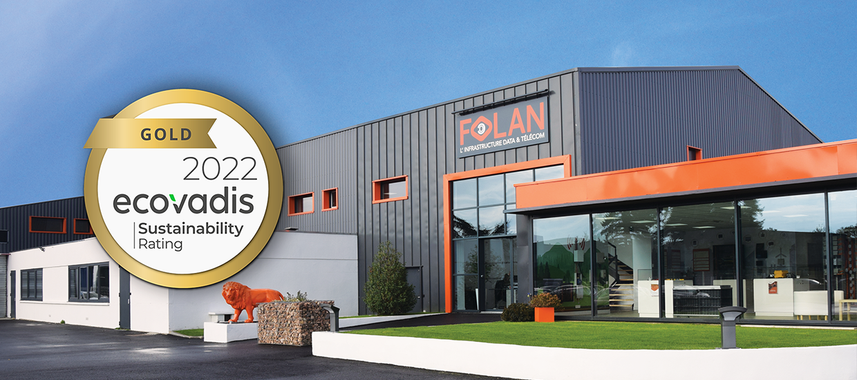 Ecovadis: gold medal for FOLAN, for the 6th consecutive year!